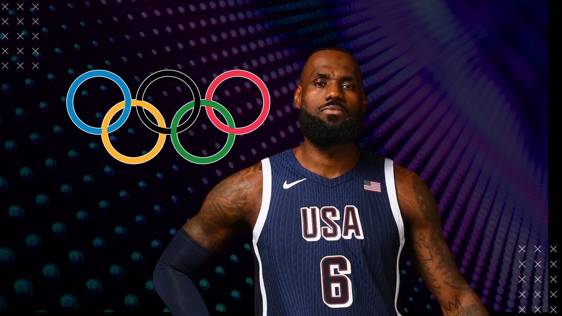 LeBron James benoemd tot vlaggendrager van team USA voor de Olympische ...